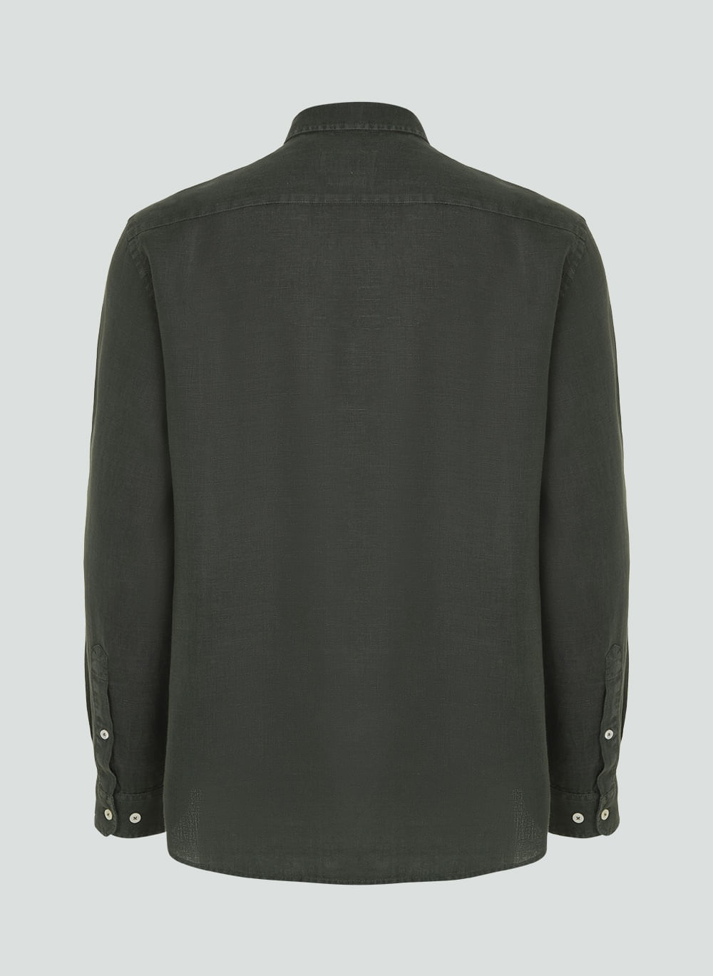 Camisa Slim Linho Overdye Dudalina Masculina