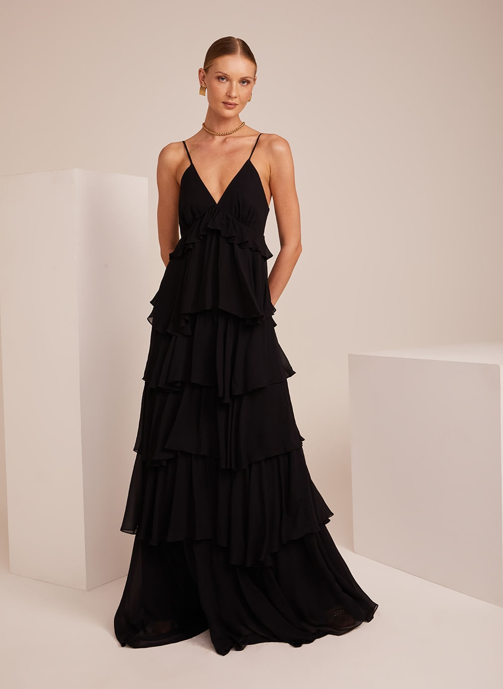 Vestido Le Lis Bela III Longo Feminino