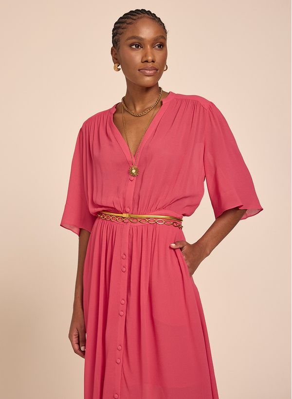 Vestido Le Lis Duda Midi Feminino