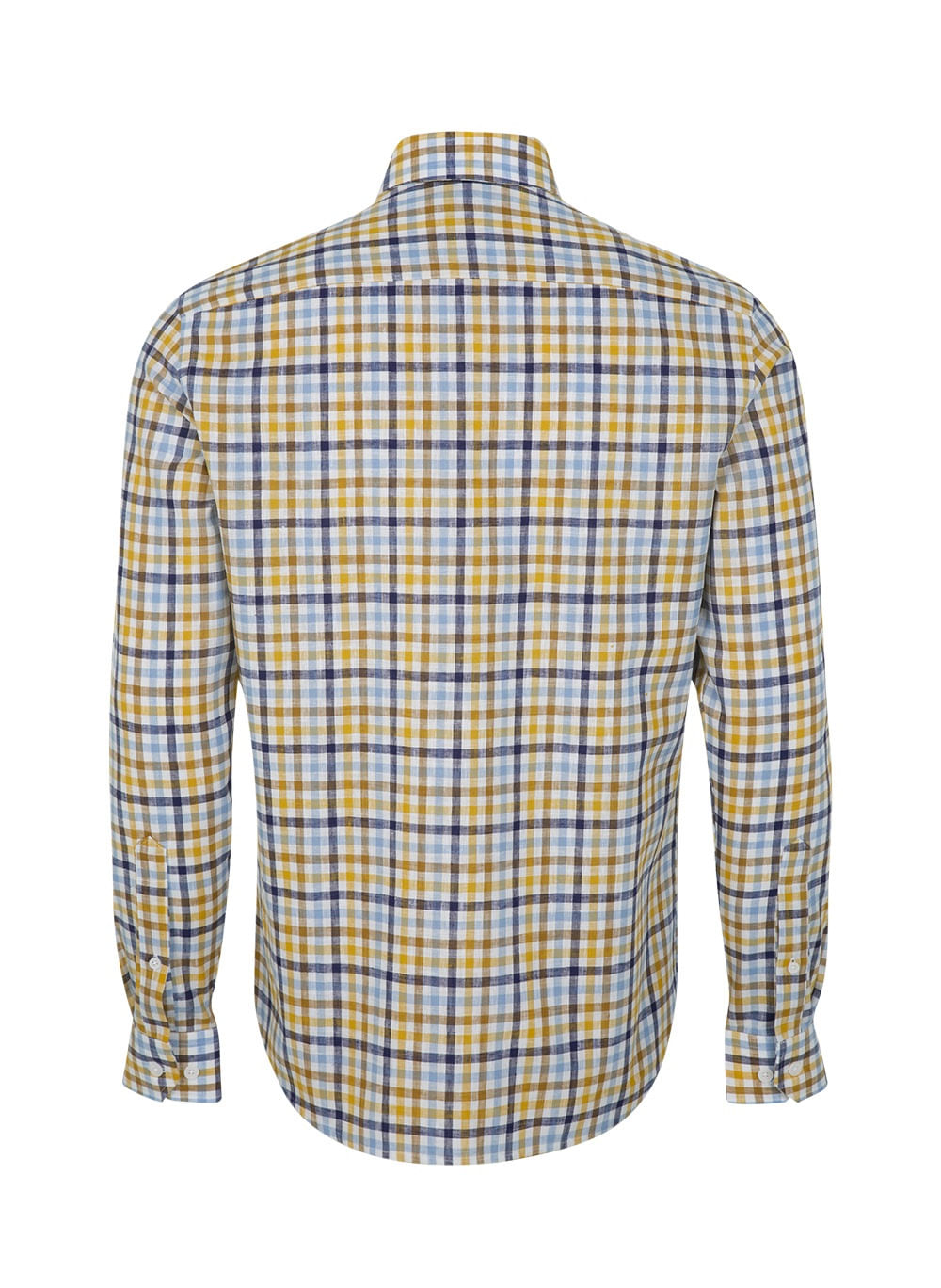 Camisa Slim Xadrez Masculina Individual